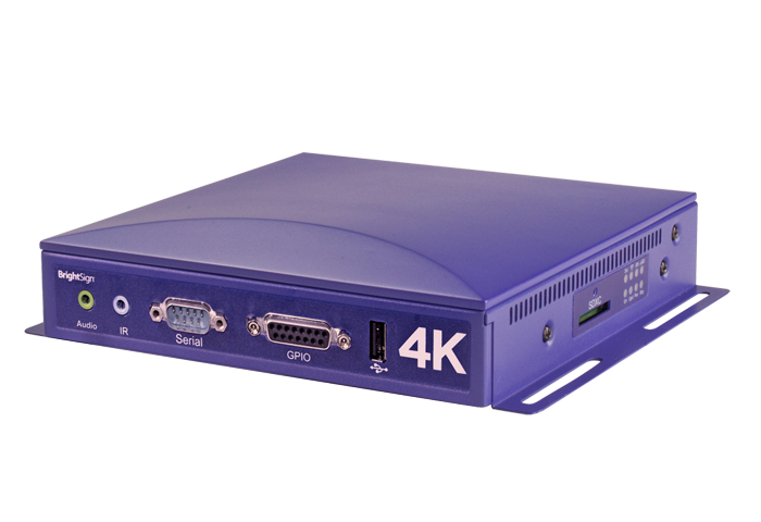 drei neue 4K-Player: BrightSign 4K242, 4K1042, 4K1142